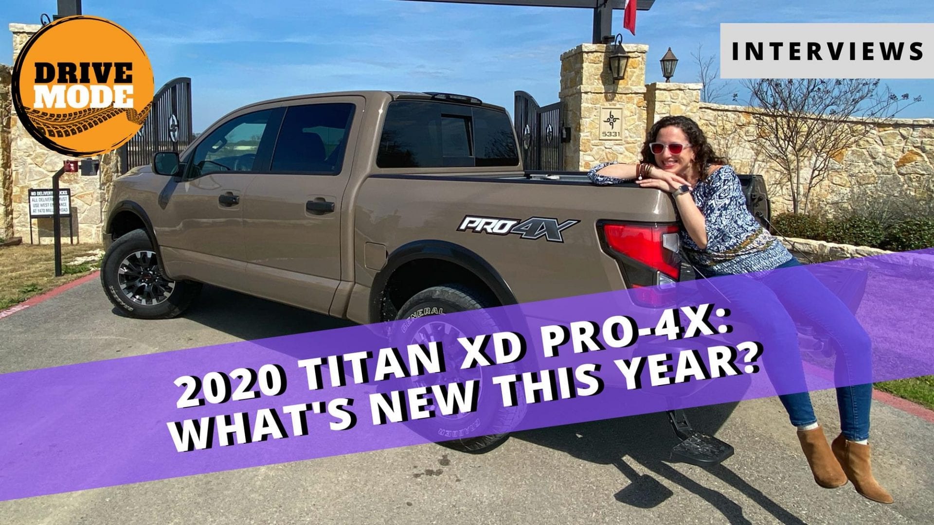 Inside the New 2020 Nissan Titan Pro-4X | Drive Mode